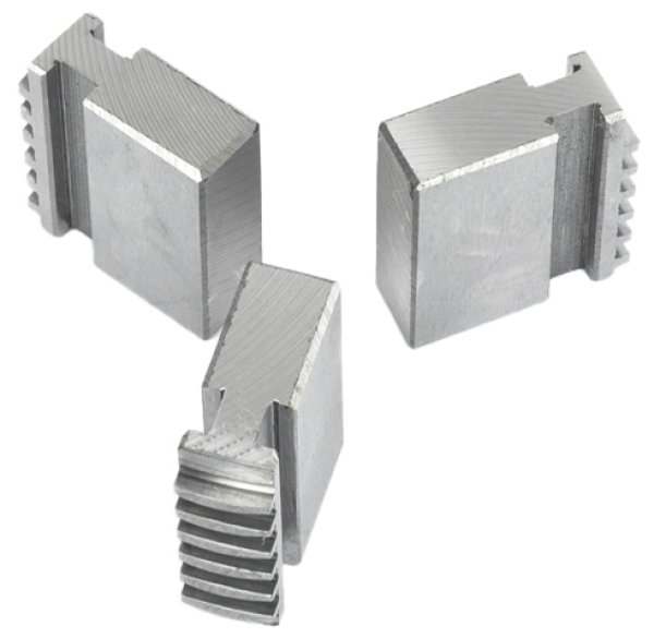 Soft Jaw Pads for 3-jaw chuck 9.8" - Chucks and Accessories | KNUTH USA